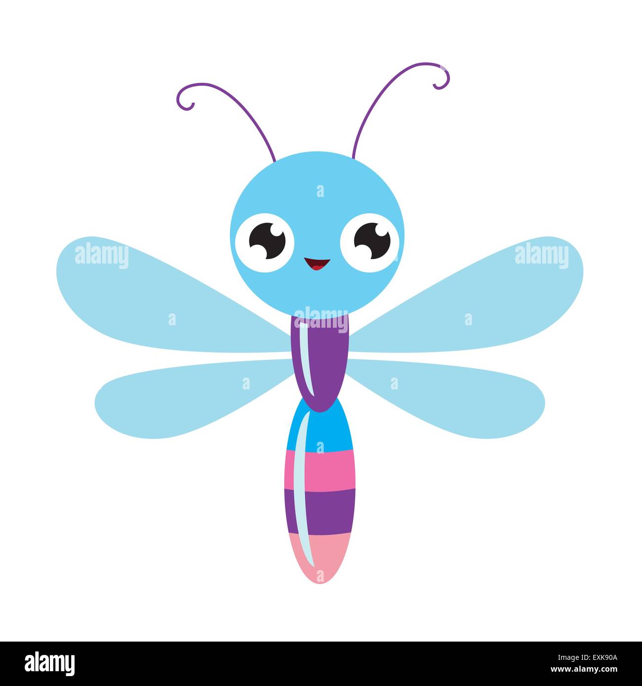 Dragonfly cartoon Stock Vector Images - Alamy