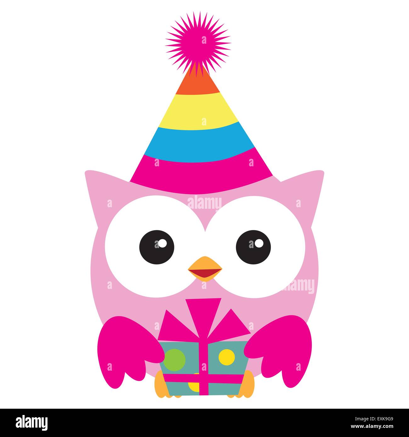 Cartoon birthday Cut Out Stock Images & Pictures - Alamy