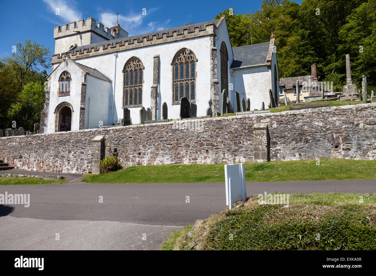 Selworthy church hi-res stock photography and images - Alamy