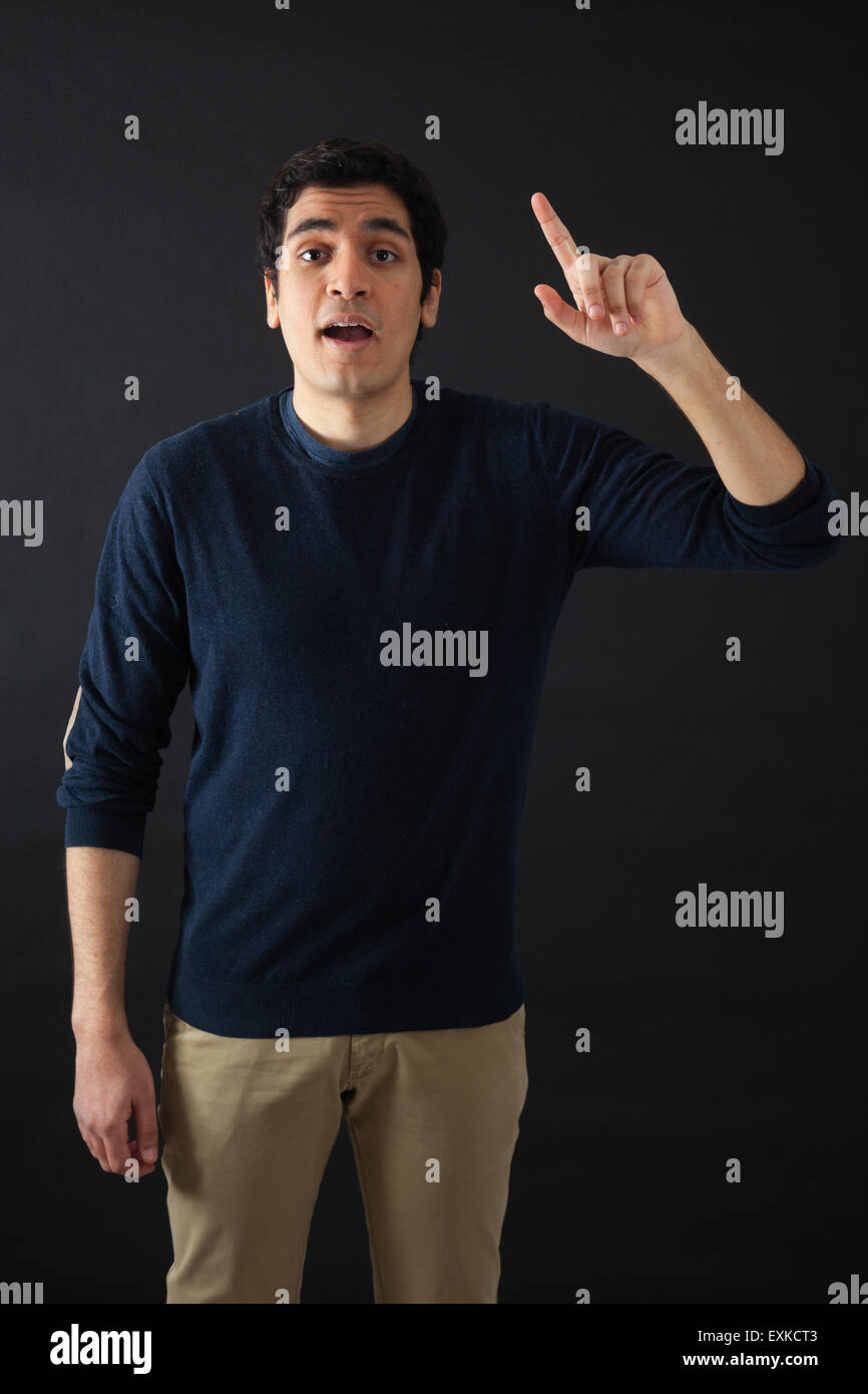 Handsome men doing different expressions in different sets of clothes ...