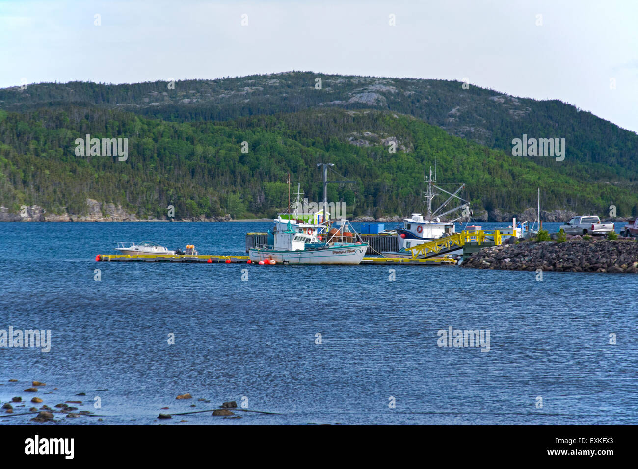A view of rural Newfoundland Stock Photo - Alamy