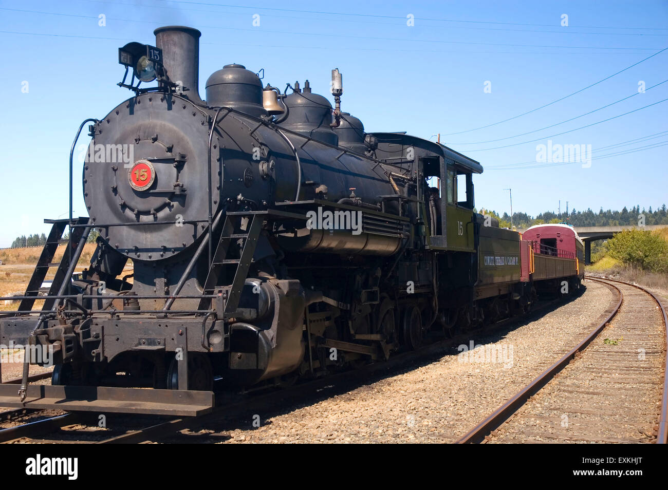 Chehalis centralia railroad hi-res stock photography and images - Alamy