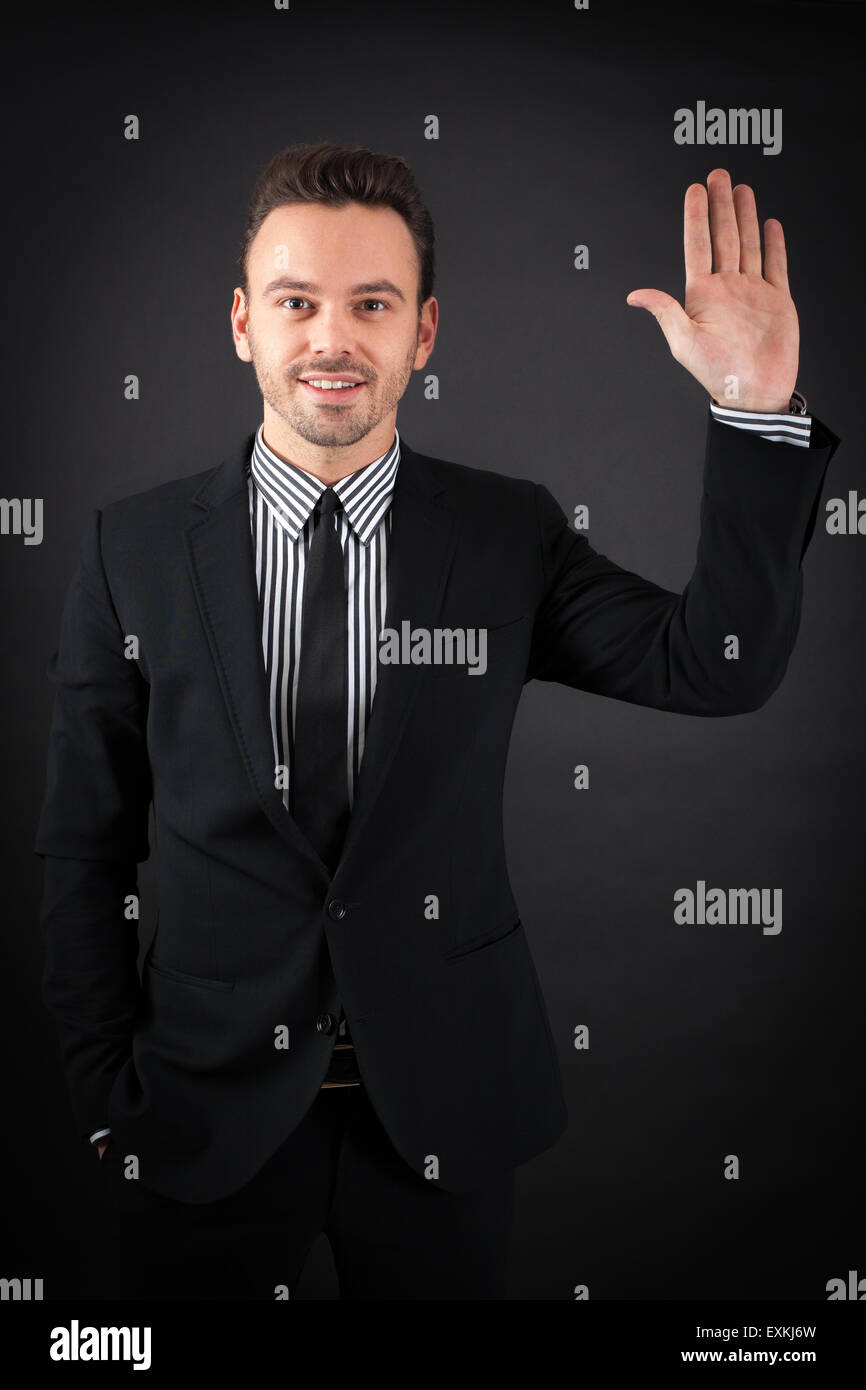 handsome man doing different expressions in different sets of clothes ...