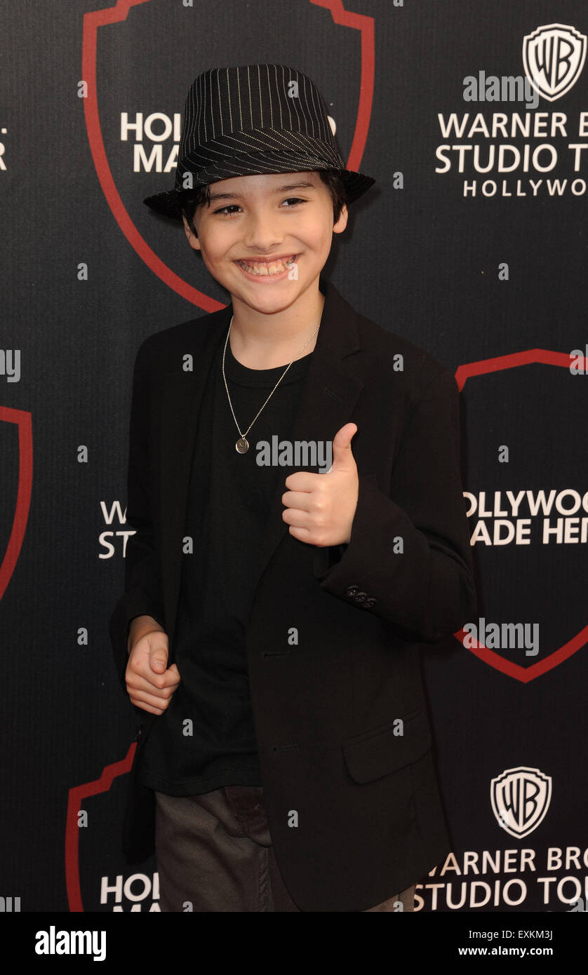 Los Angeles, California, USA. 14th July, 2015. Hunter Payton attending ...