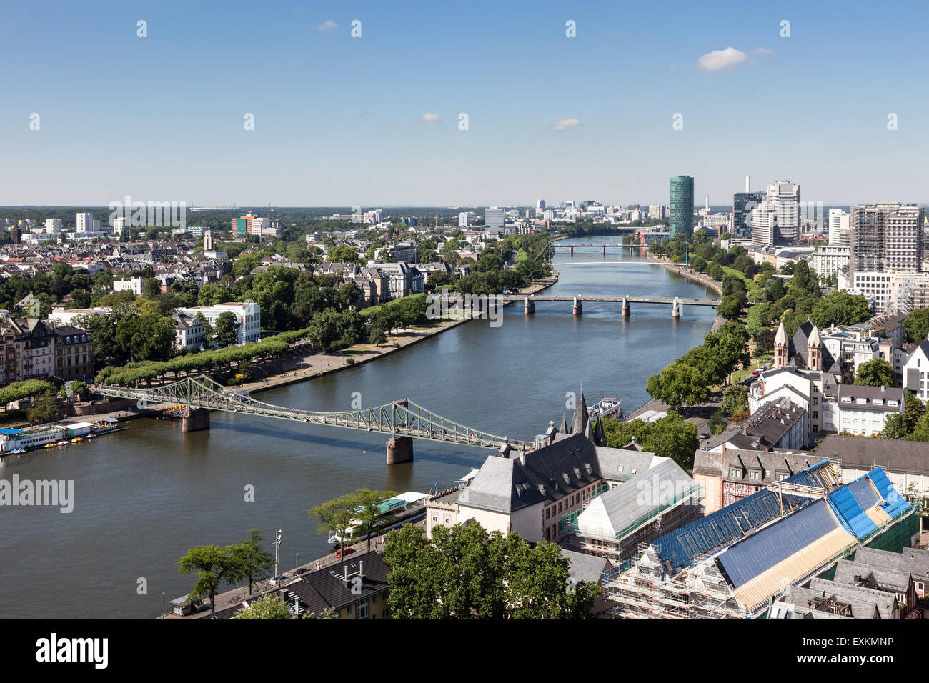 Main river germany aerial hi-res stock photography and images - Alamy