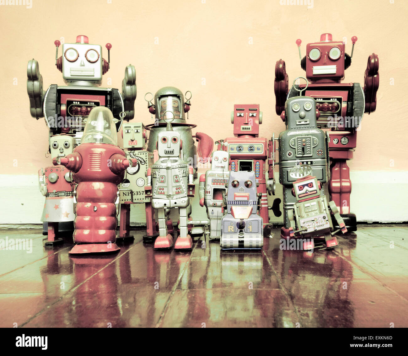 A robot Team Stock Photo - Alamy