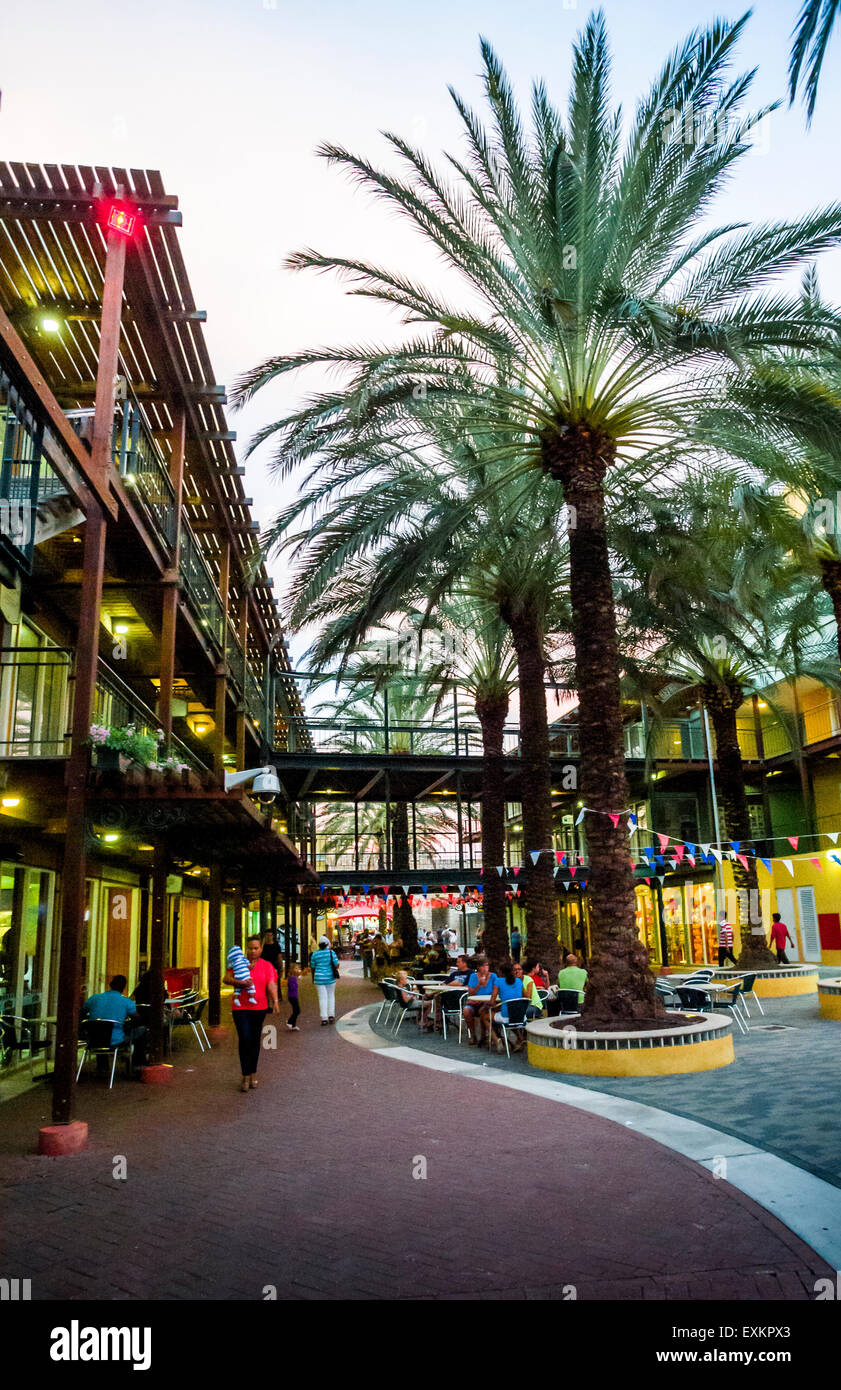Rif Fort of Otrobanda Curacao with shopping Stock Photo - Alamy