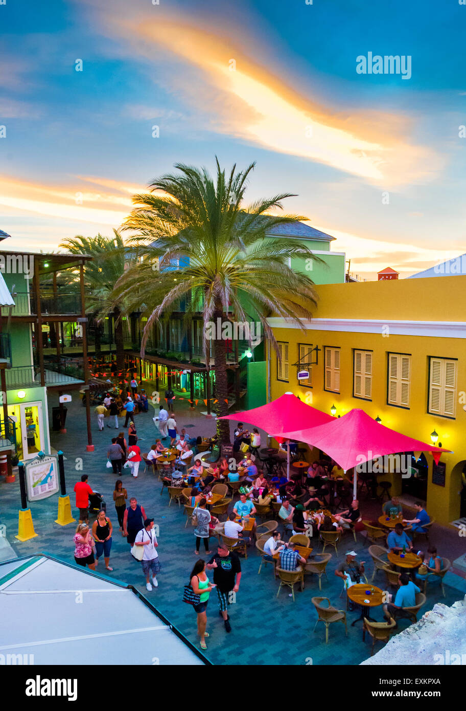 Rif Fort of Otrobanda Curacao with shopping Stock Photo - Alamy
