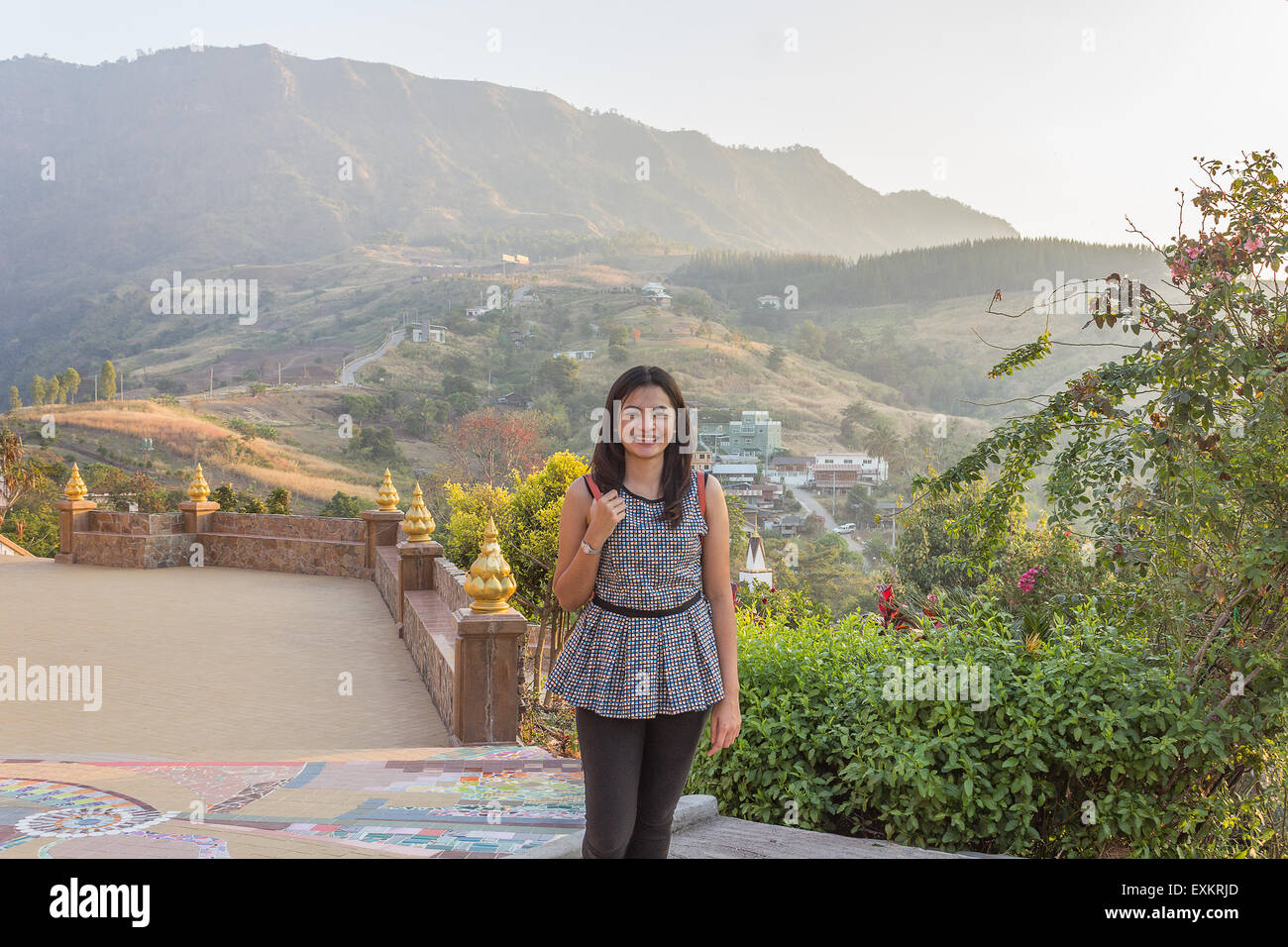 Attractive thai asian woman hi-res stock photography and images - Alamy