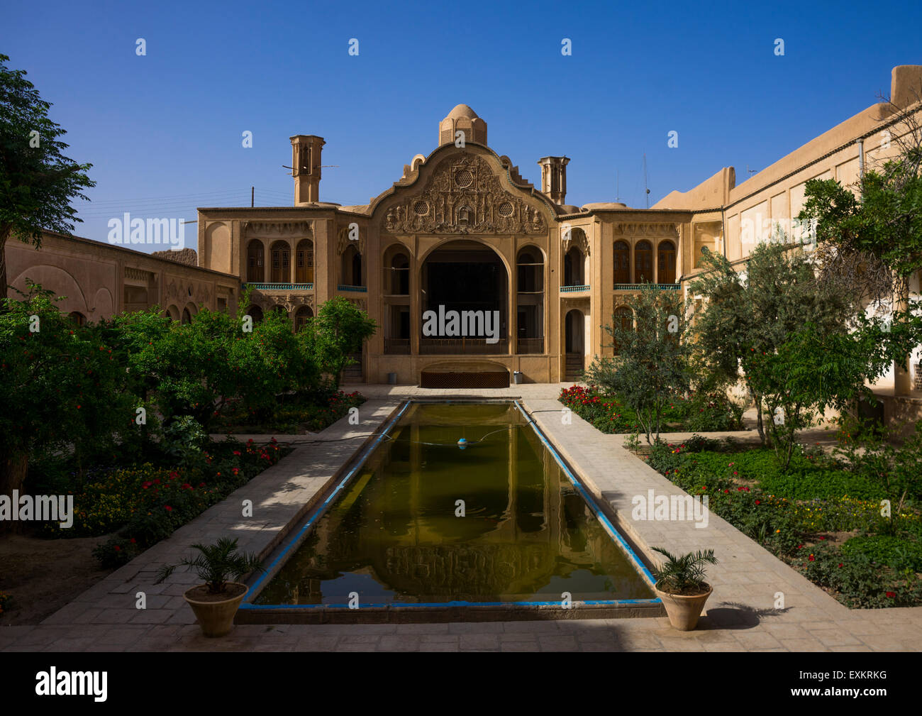 The Boroujerdi House, Isfahan Province, Kashan, Iran Stock Photo - Alamy