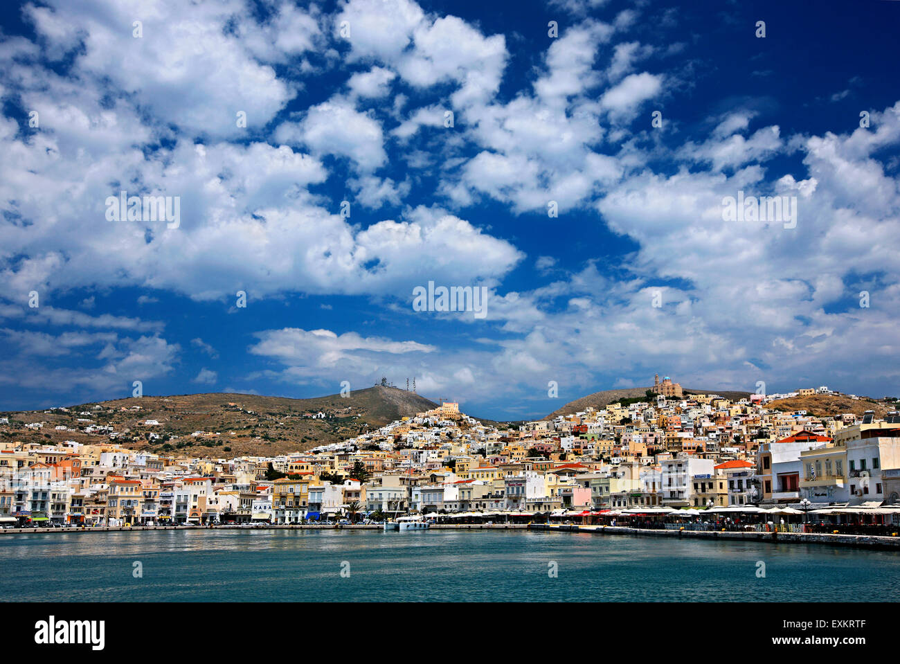 Medieval Settlement Syros High Resolution Stock Photography and Images ...