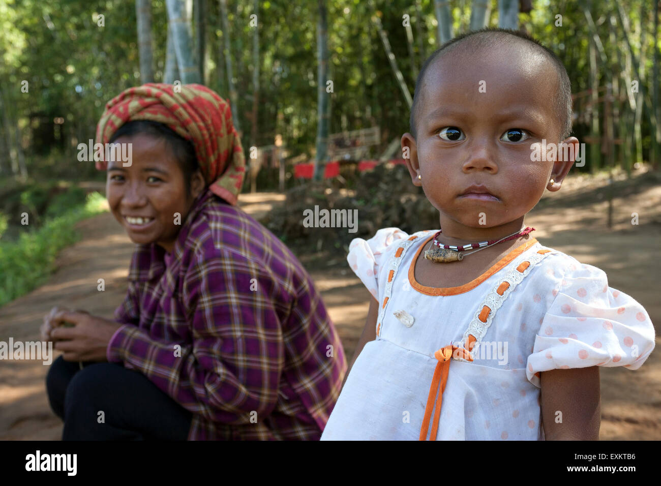 Myanmar shan state girl hi-res stock photography and images - Alamy