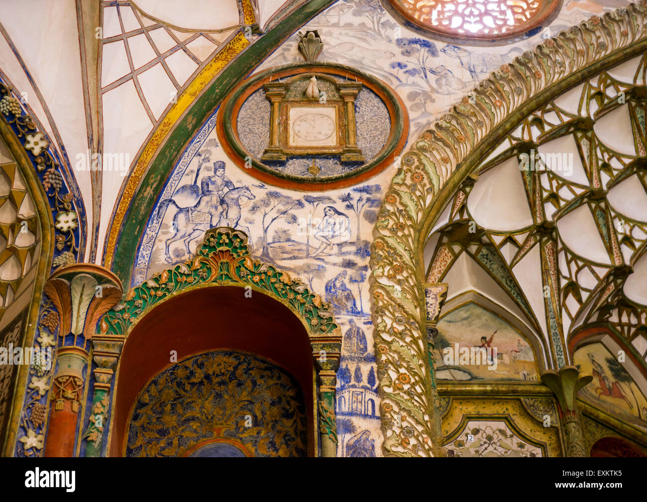 Boroujerdi house isfahan province iran hi-res stock photography and ...