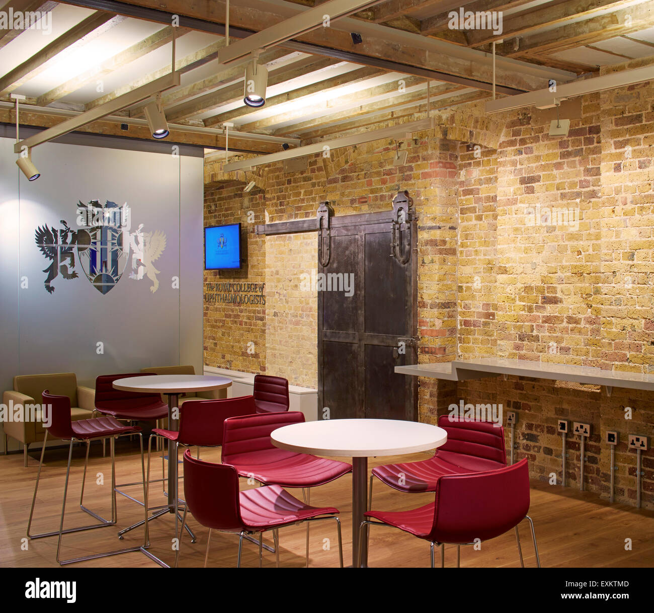 Reception area on ground floor. Royal College of Ophthalmologists ...