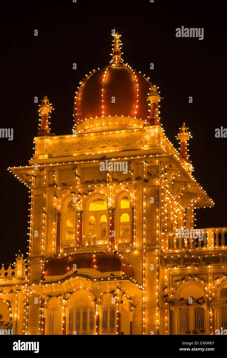 Top view of mysore palace hi-res stock photography and images - Alamy