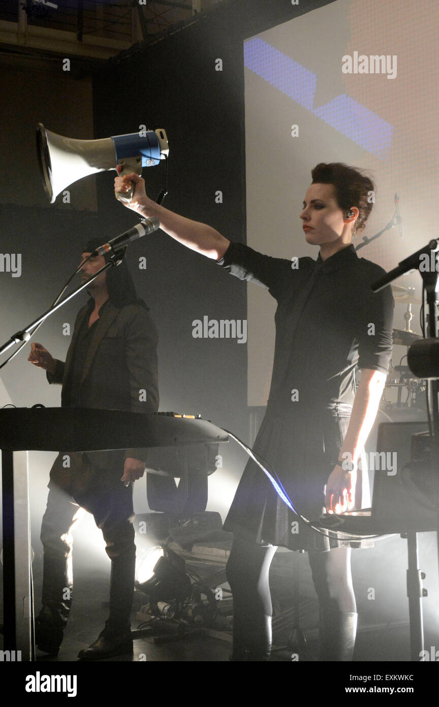 (File) Mina Spiler from the band Laibach performs in Cologne on 14 ...