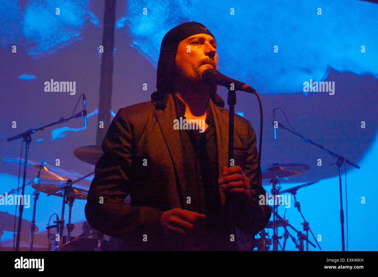 (File) Milan Fras from the band Laibach performs in Cologne on 14 March ...