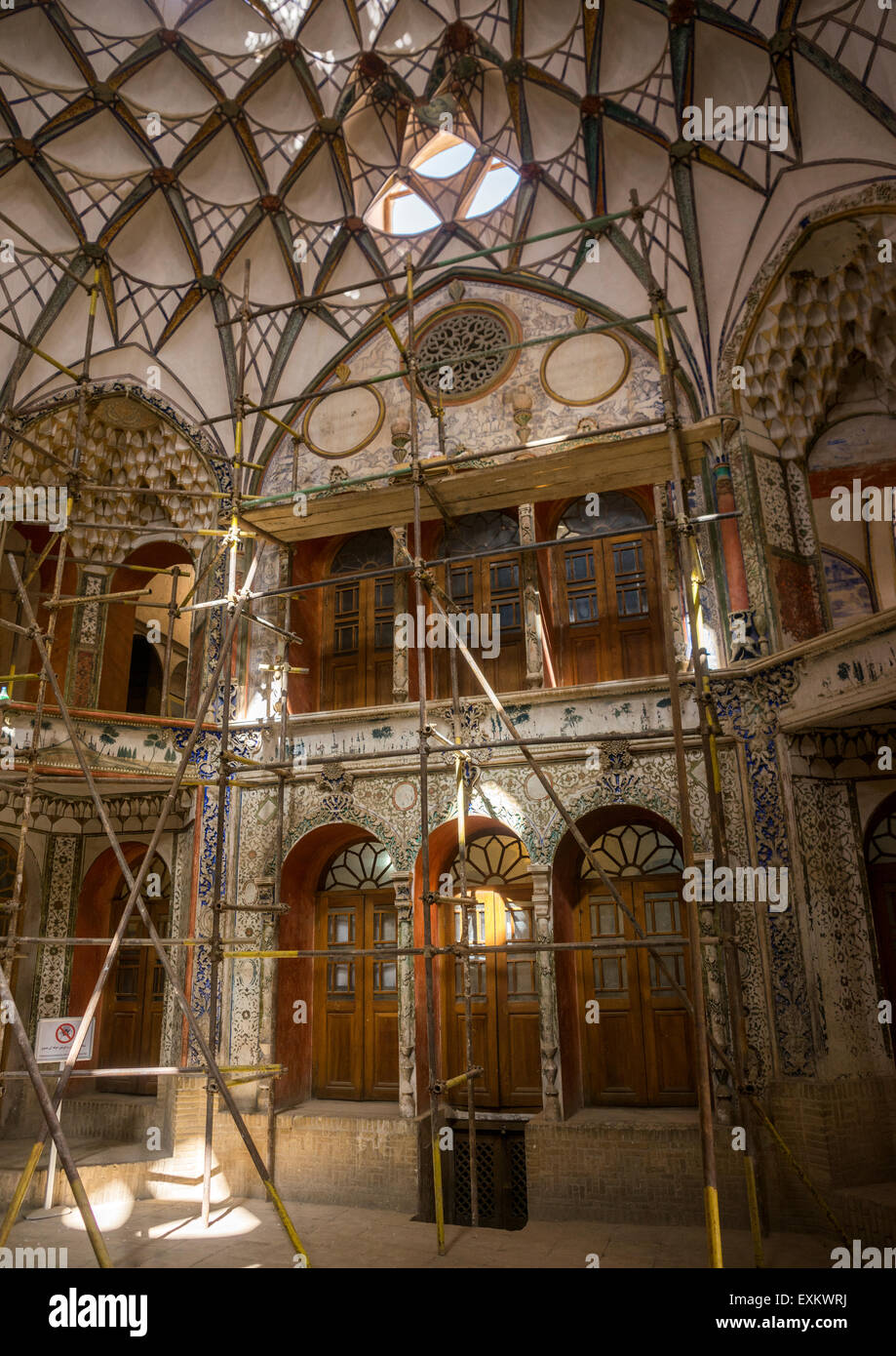 The Boroujerdi House, Isfahan Province, Kashan, Iran Stock Photo - Alamy