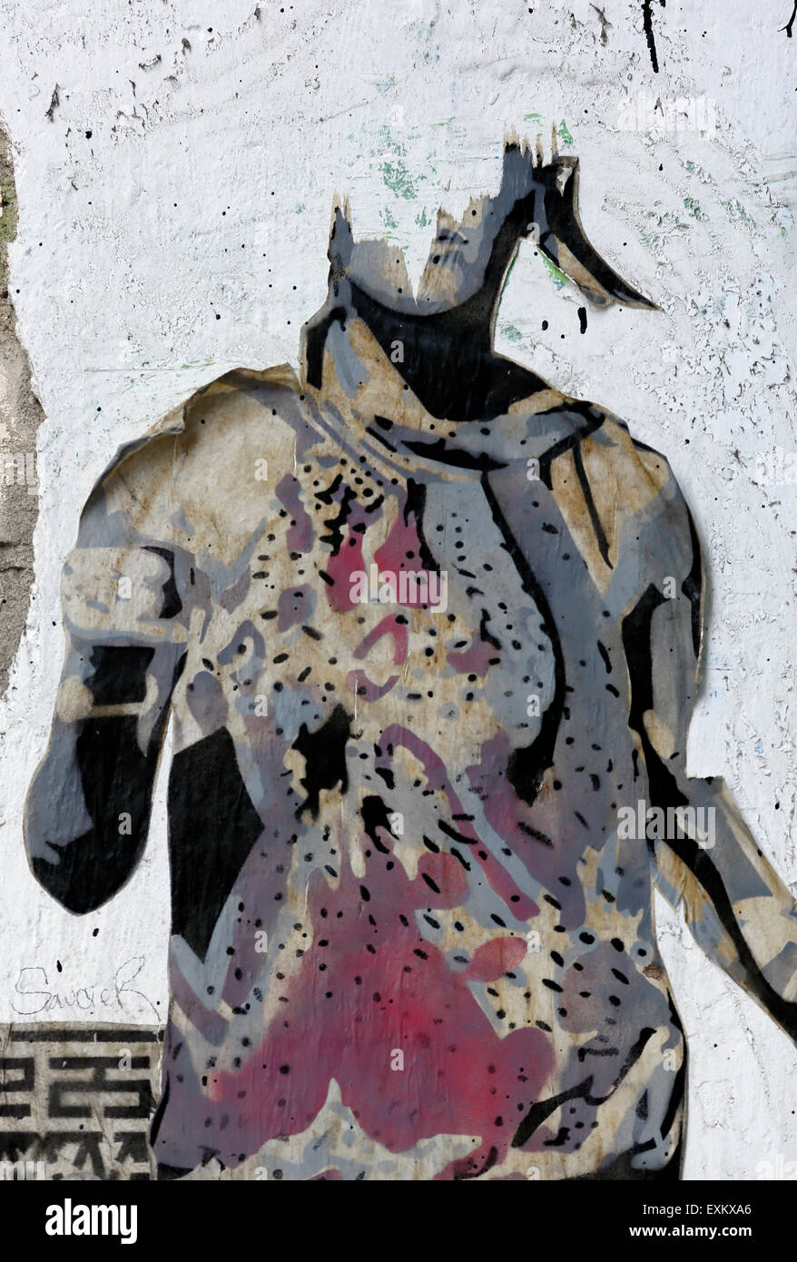 Decayed painting hi-res stock photography and images - Alamy