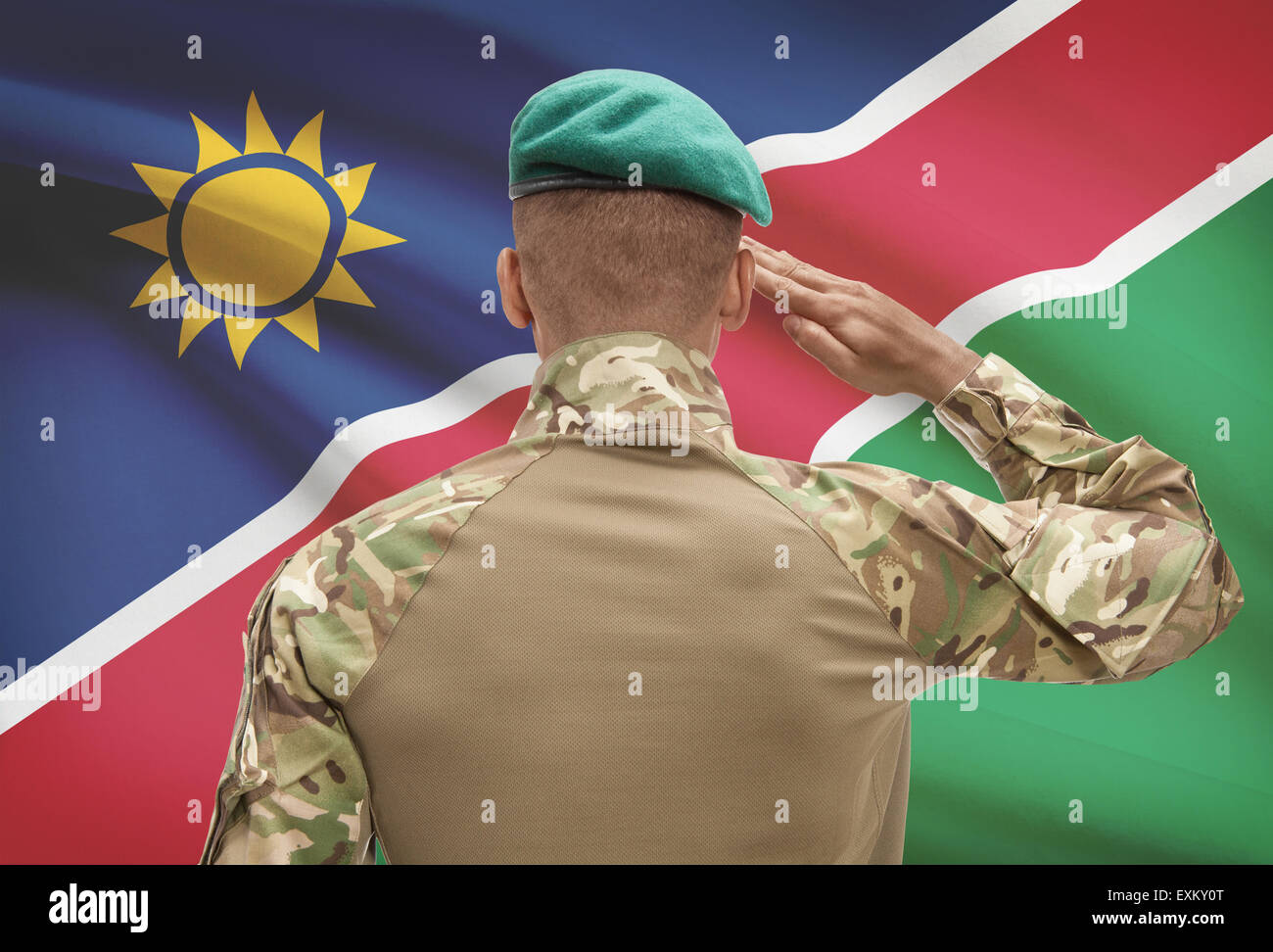 Namibian soldier hi-res stock photography and images - Alamy