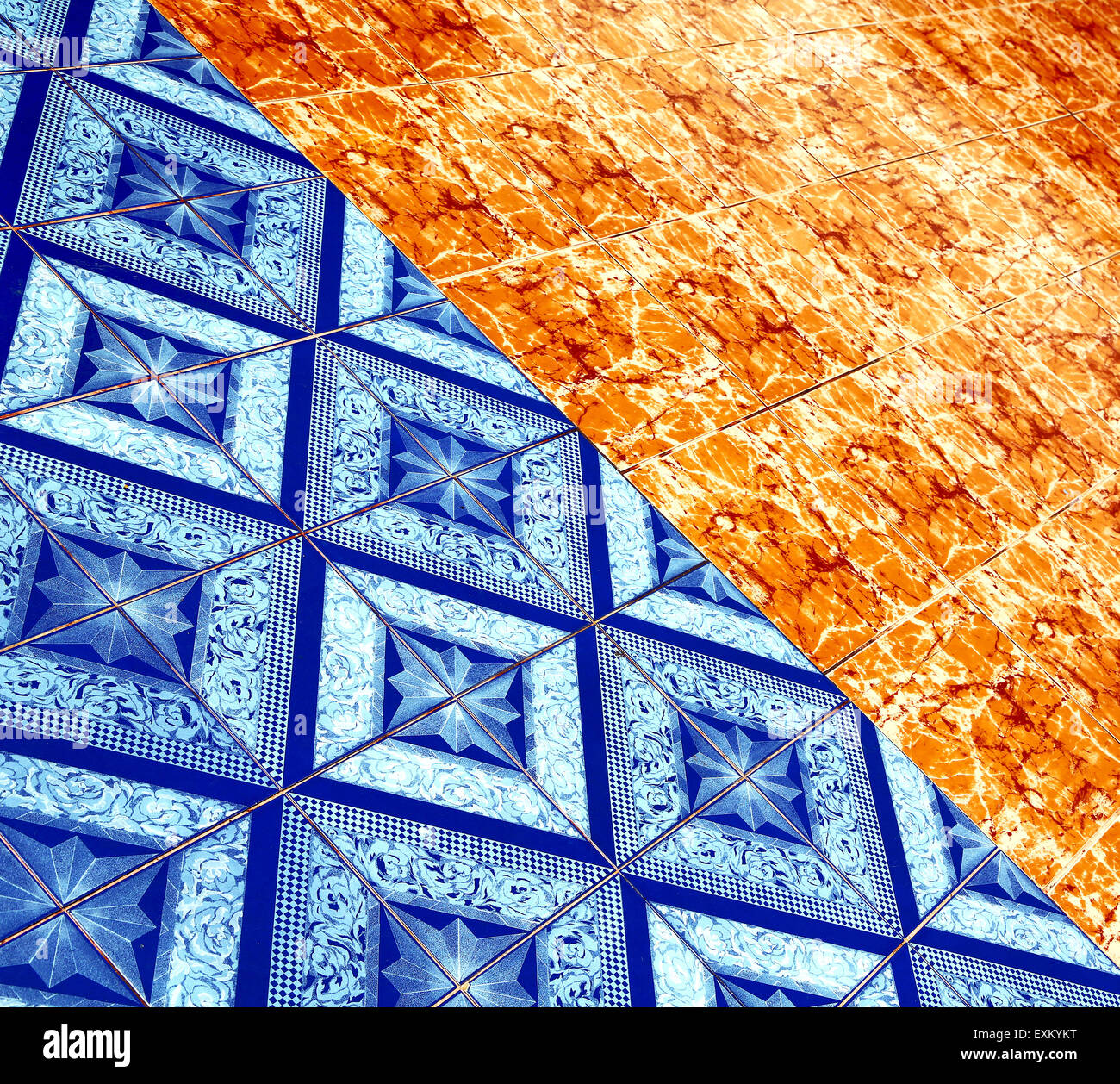 abstract cross ceramics in the temple kho samui bay asia and south ...