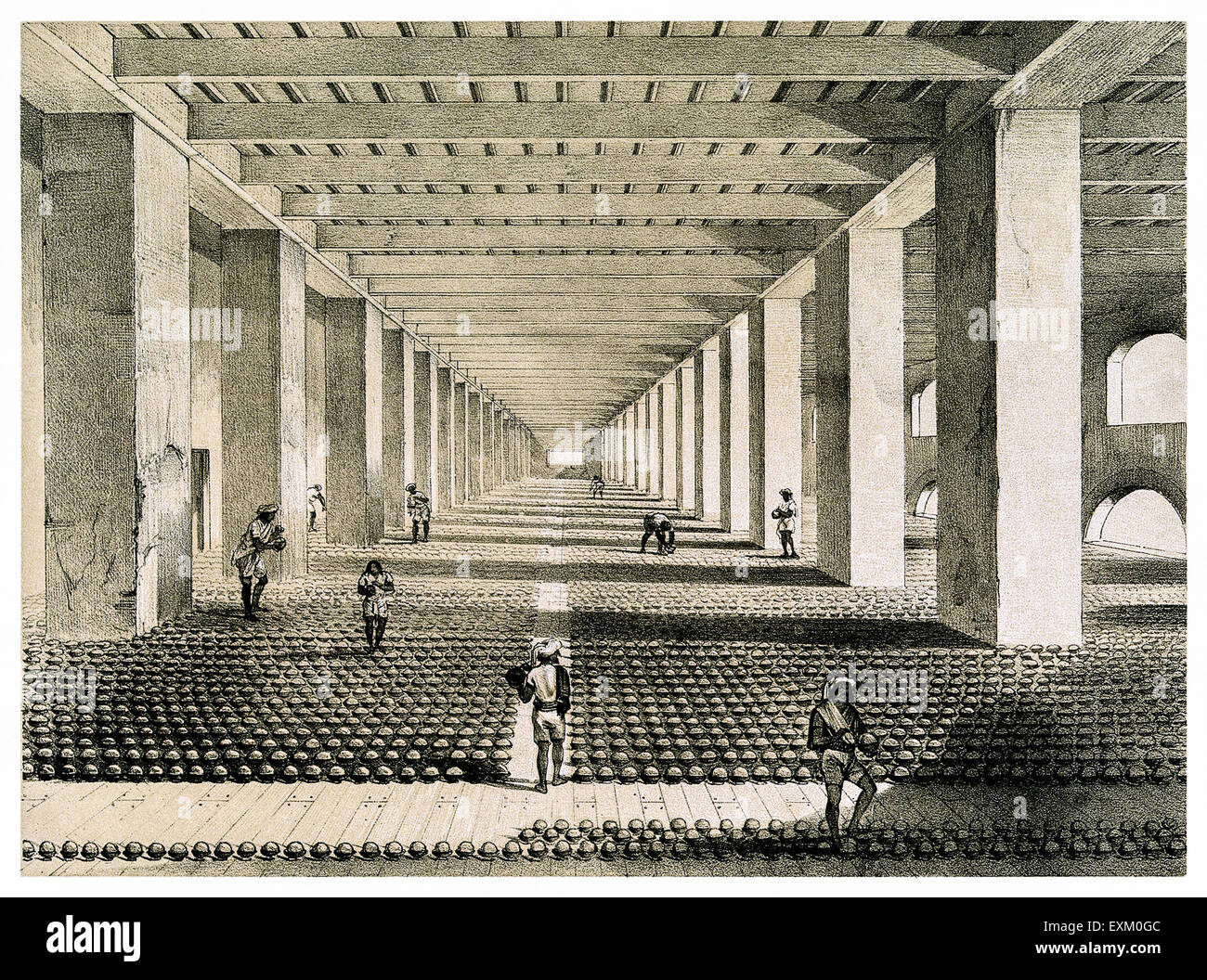 "The Drying Room" where Opium balls from the balling room (see EXMH4T ...