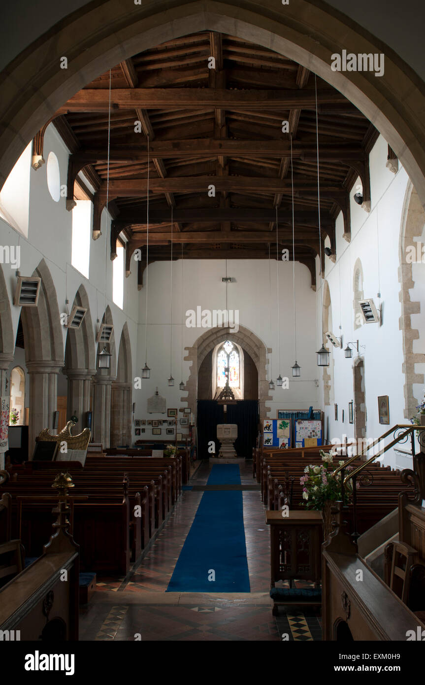 St. Mary`s Church, Hardwick, Buckinghamshire, England, UK Stock Photo ...
