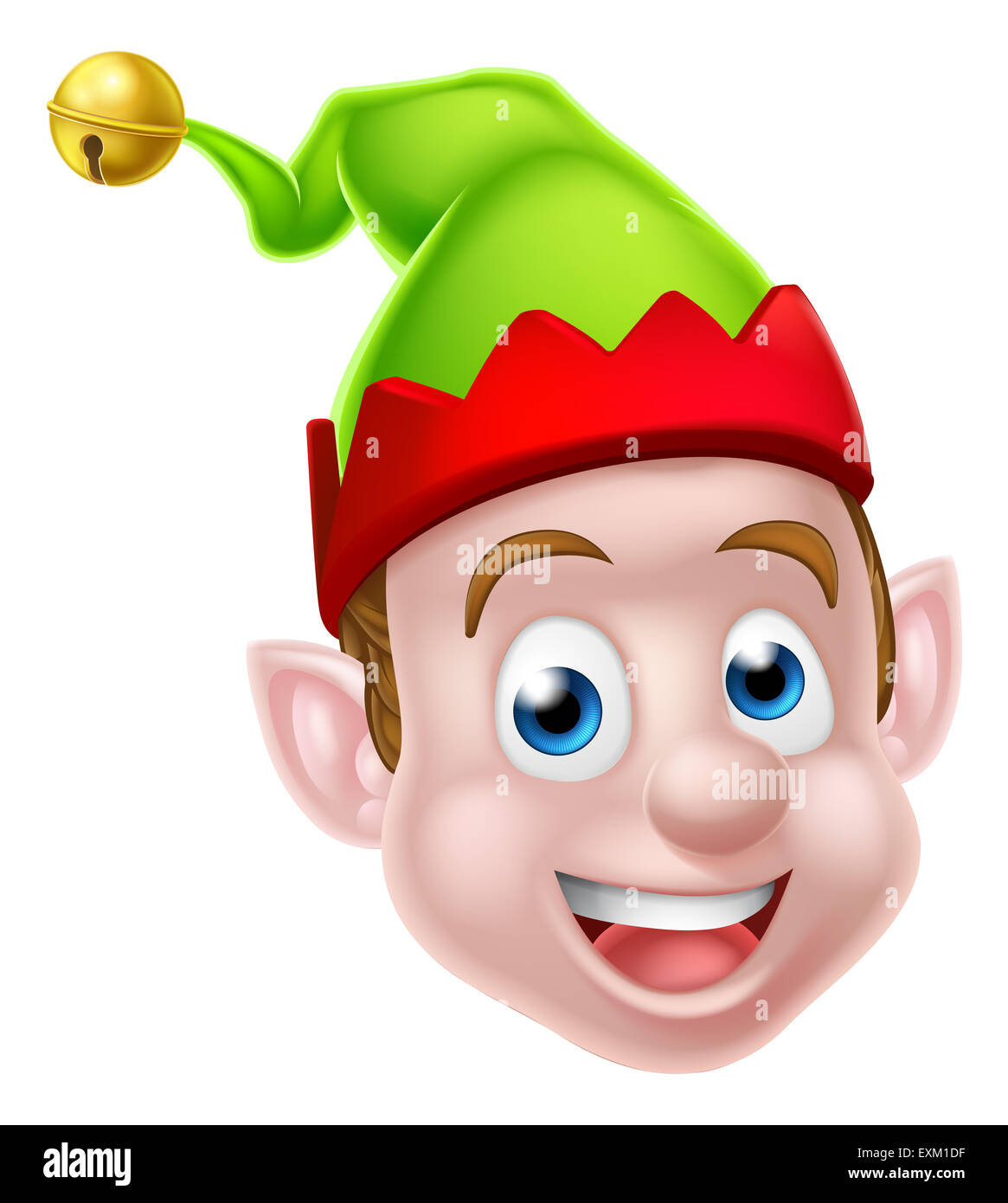 Cute santa claus helpers Cut Out Stock Images & Pictures - Alamy