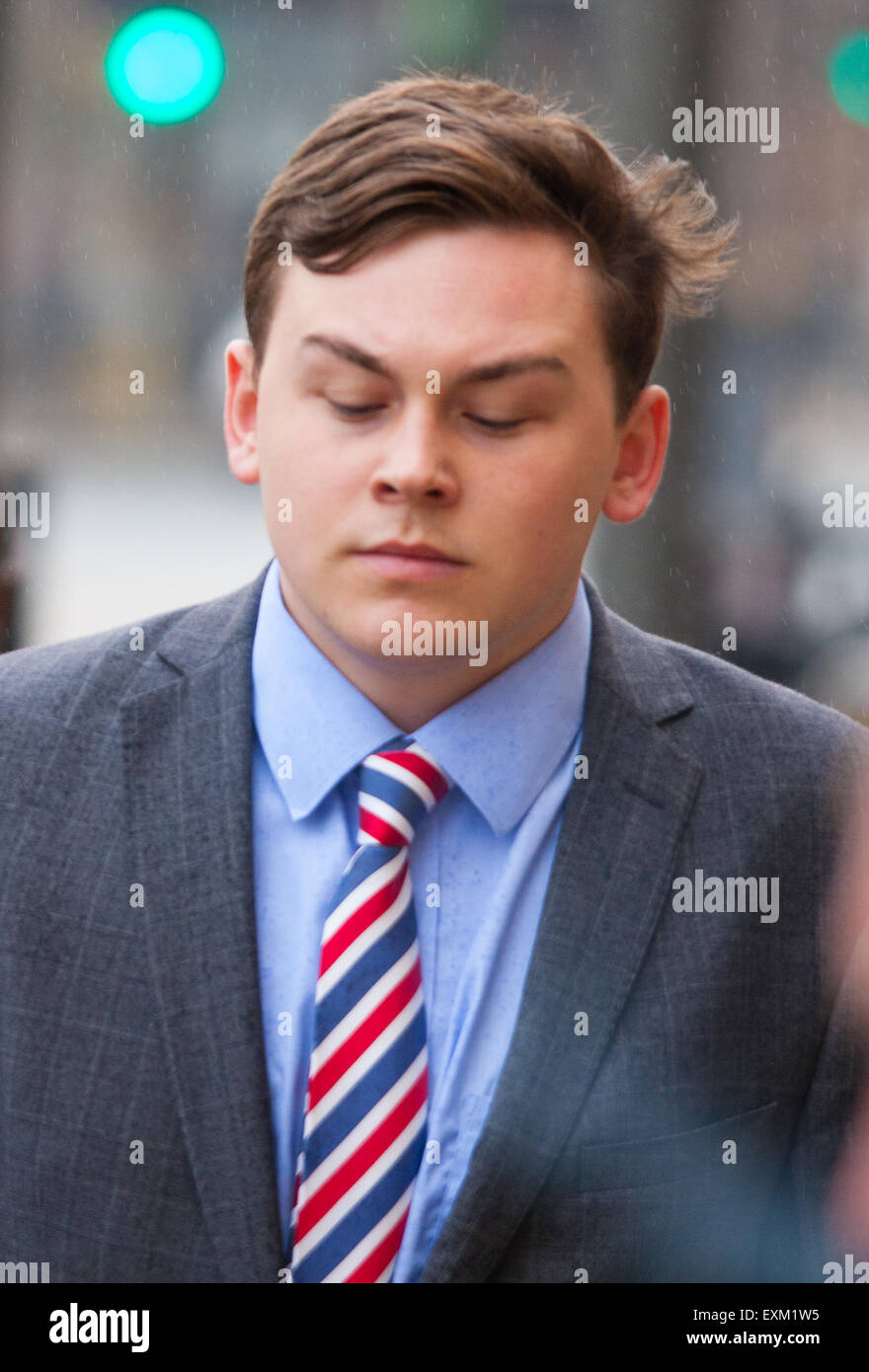 Stratford Magistrates Court, London, July 15th 2015. Allegedly captured ...