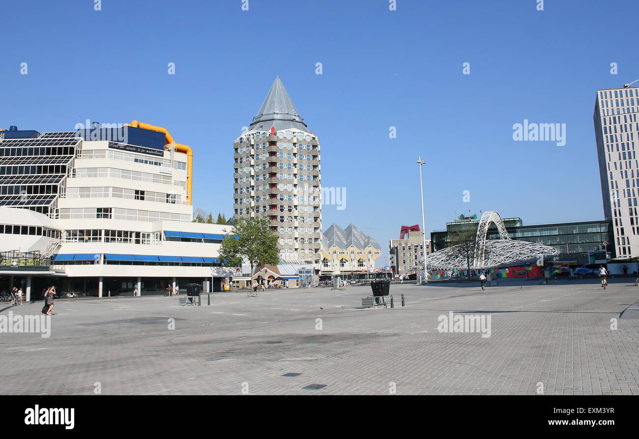 Blaak square, Rotterdam The Netherlands Stock Photo - Alamy