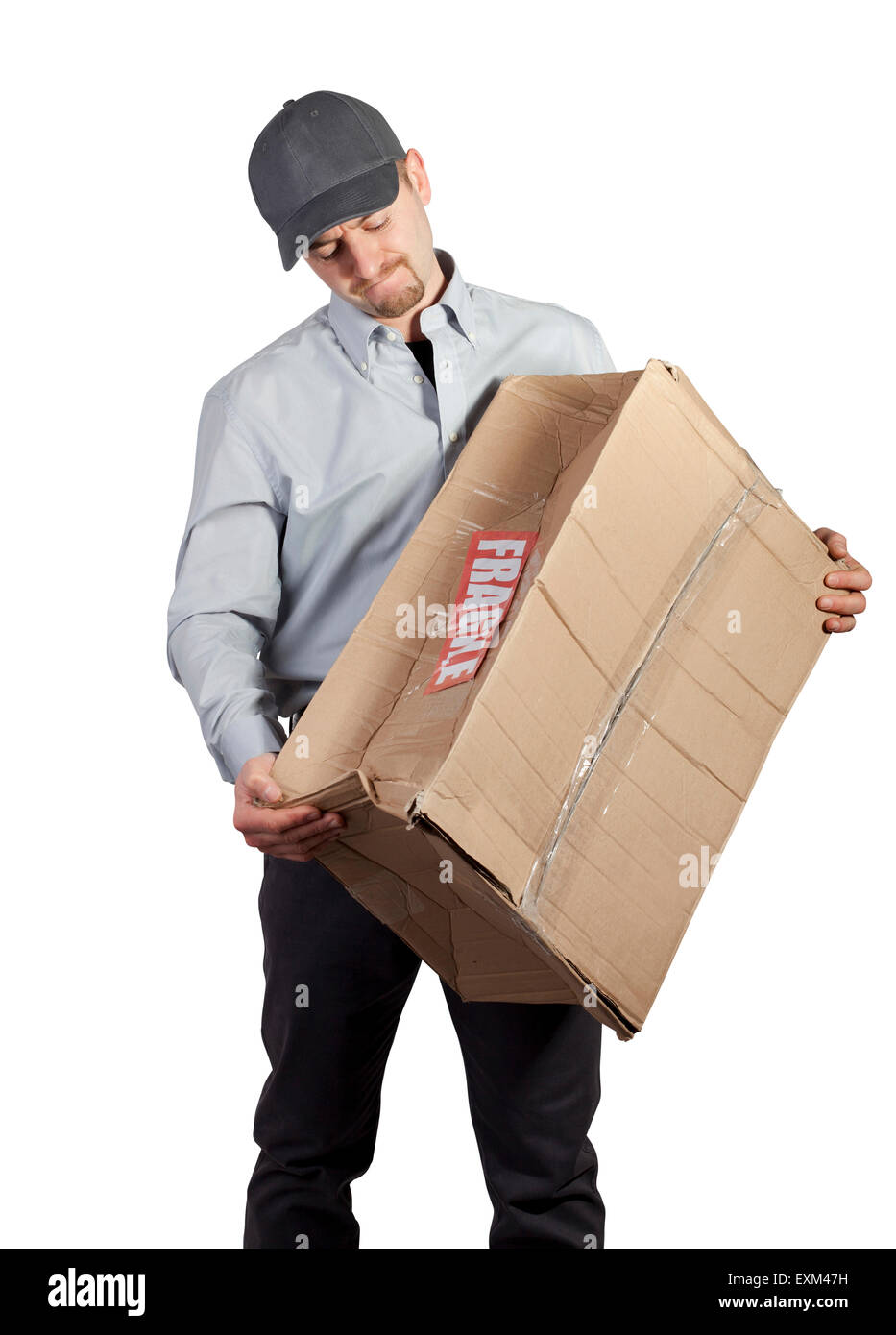 Damaged parcel hi-res stock photography and images - Alamy