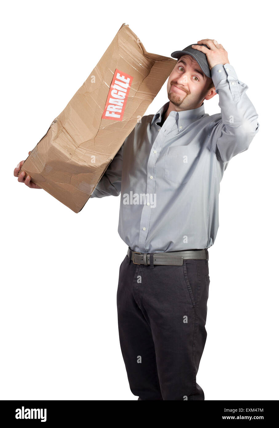 Damaged parcel hi-res stock photography and images - Alamy