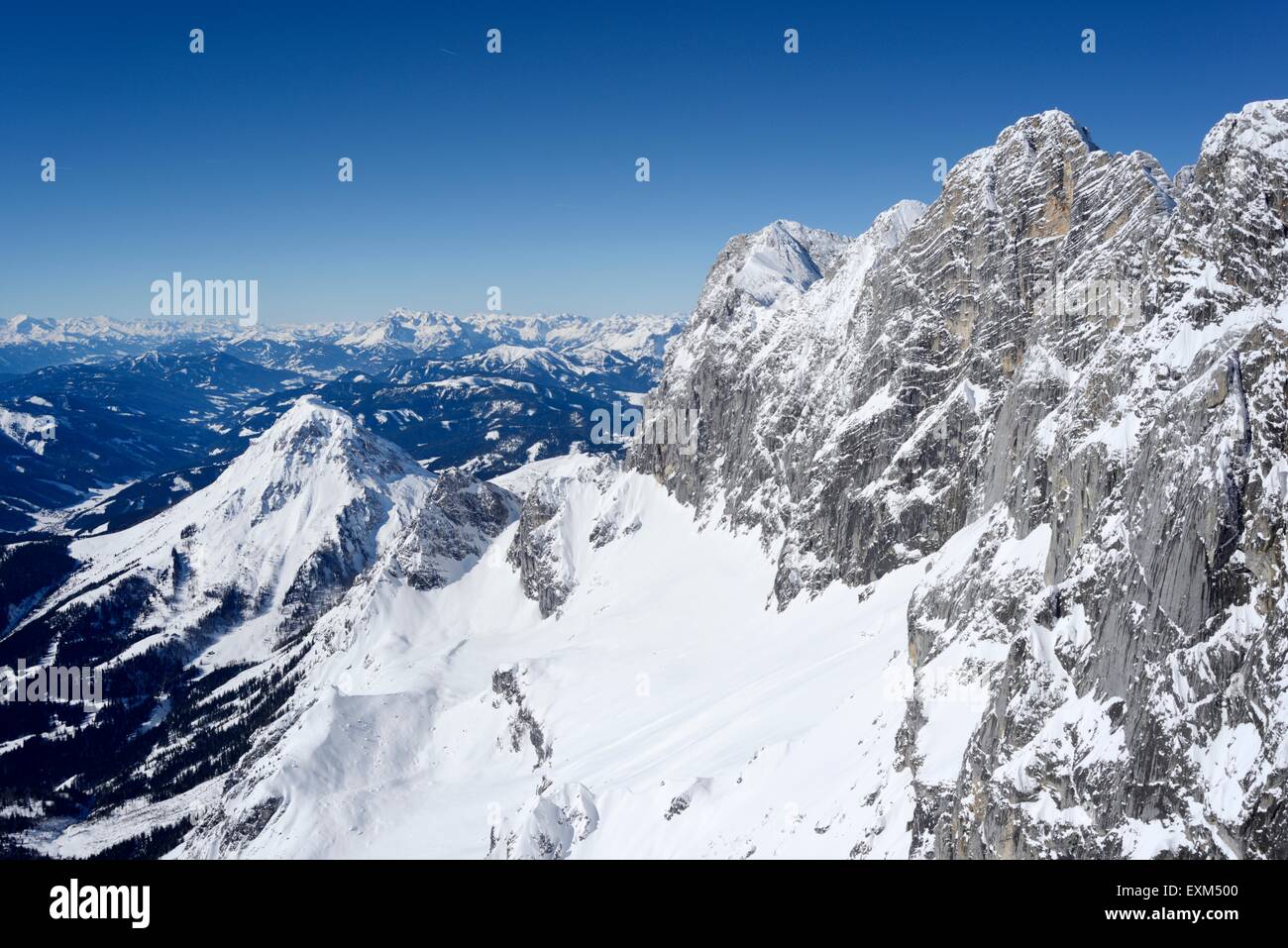 Fantastic view of the Austrian Alps, The Dachstein glacier- UNESCO ...
