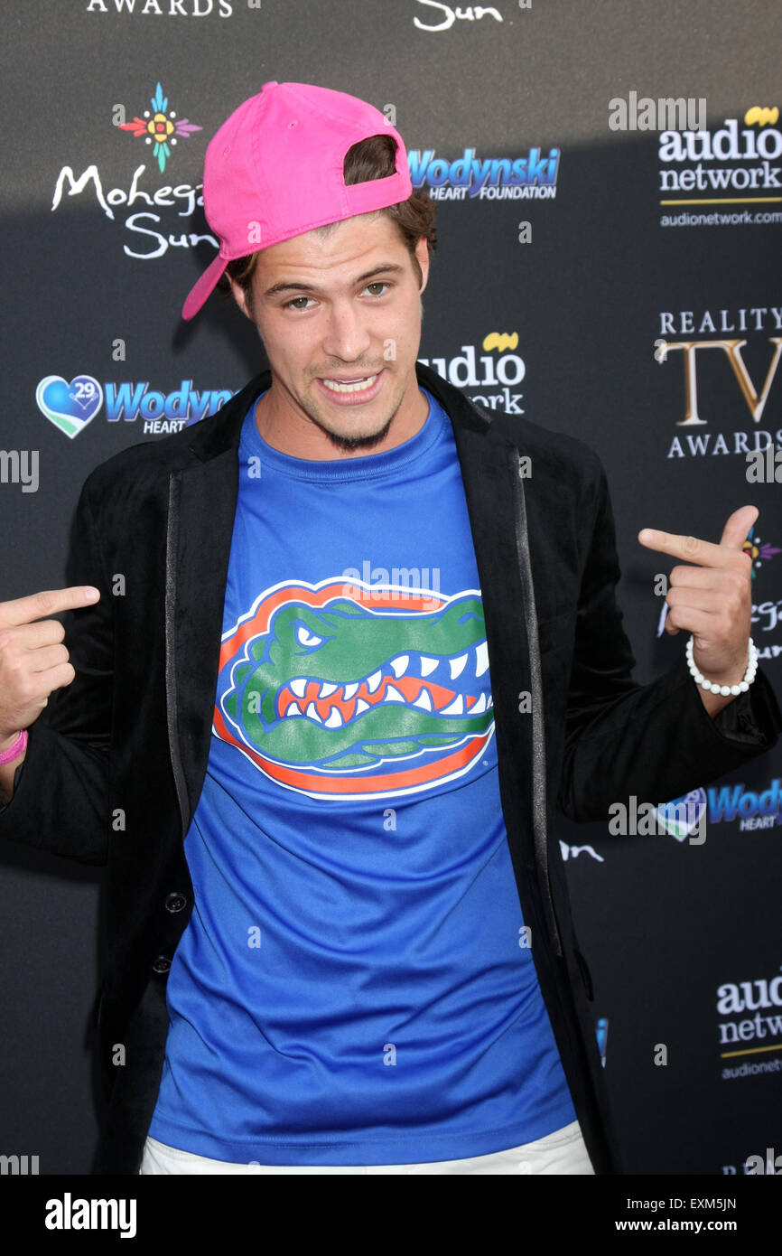 Reality TV Awards 2015 - Arrivals Featuring: Zach Rance Where: Los ...