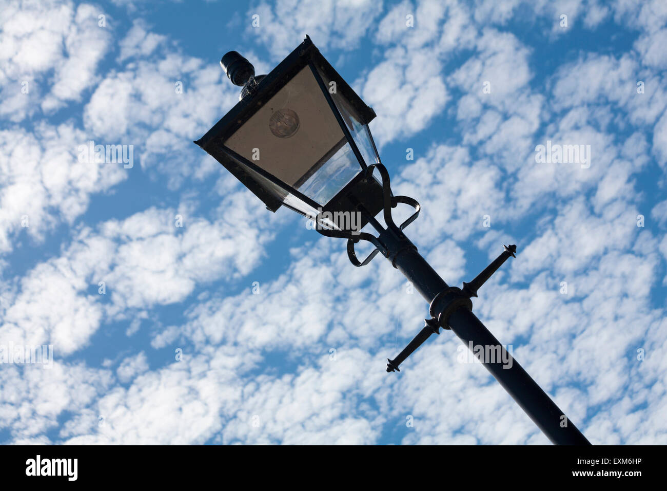 Lamp post sky cloud hi-res stock photography and images - Alamy