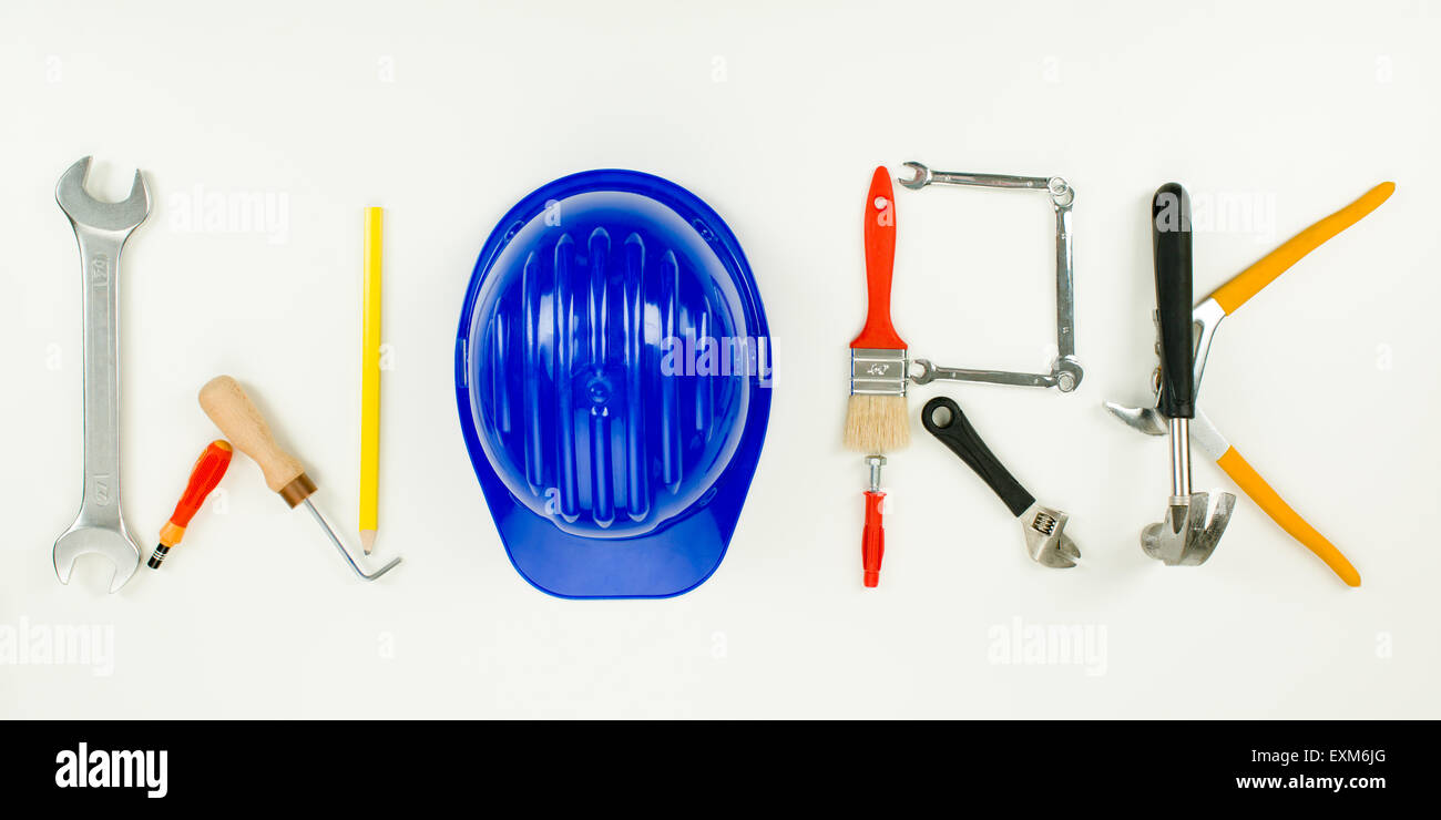 Tools word hi-res stock photography and images - Alamy