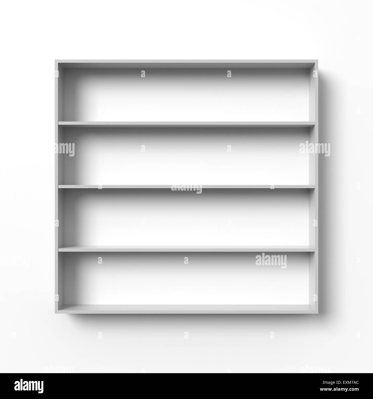 Empty bookshelf, book shop Black and White Stock Photos & Images - Alamy