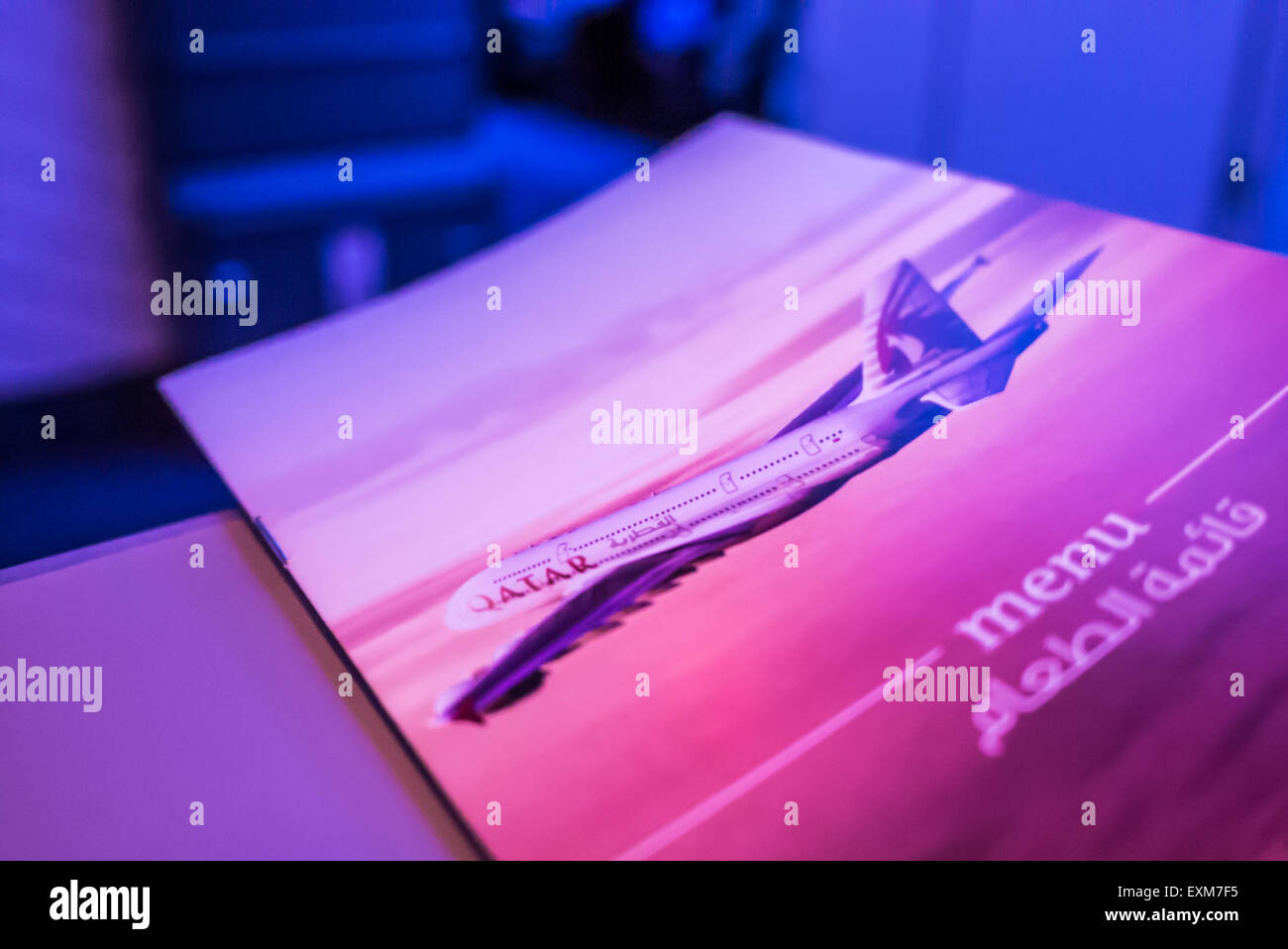 Shanghai Doha airplane Stock Photo - Alamy