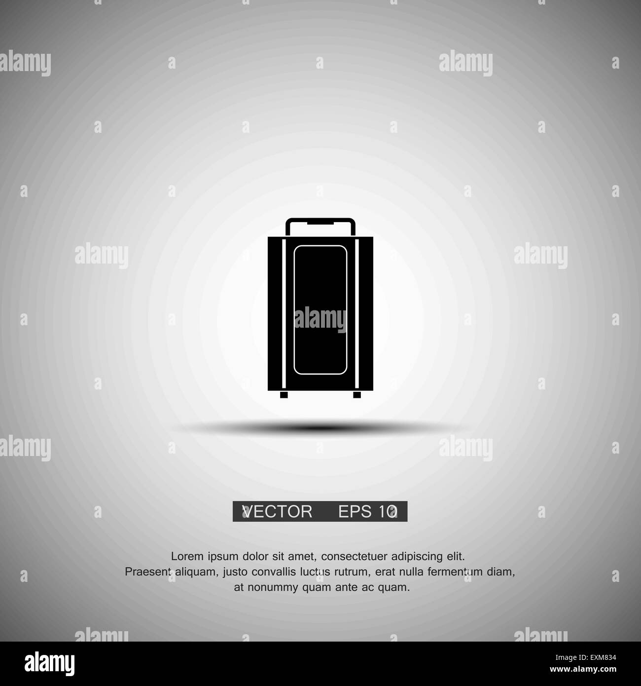 Vector icons suitcase Stock Vector Image & Art - Alamy