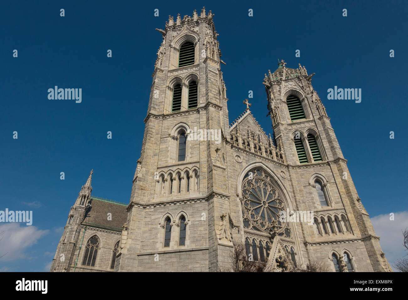 Sacred heart basilica cathedral newark hi-res stock photography and ...