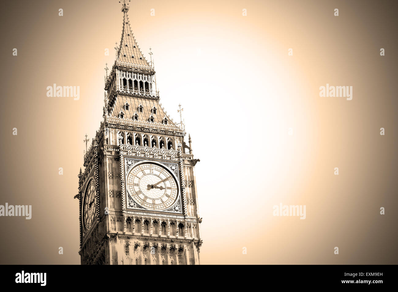london big ben and historical old construction england city Stock Photo ...