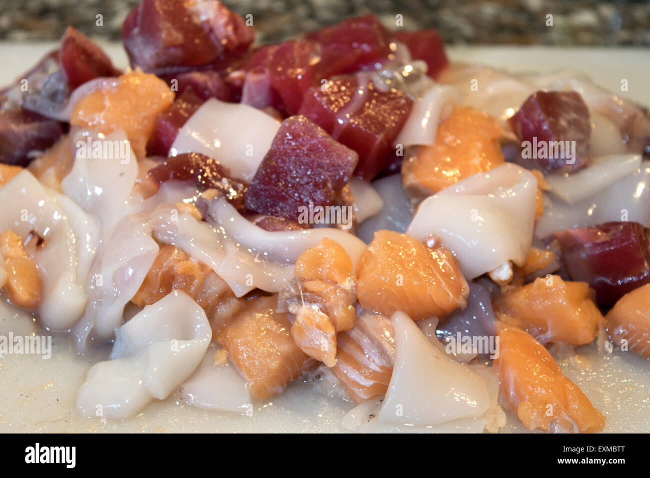 Reef spaghetti or spaghetti allo scoglio the classic seafood pasta made ...