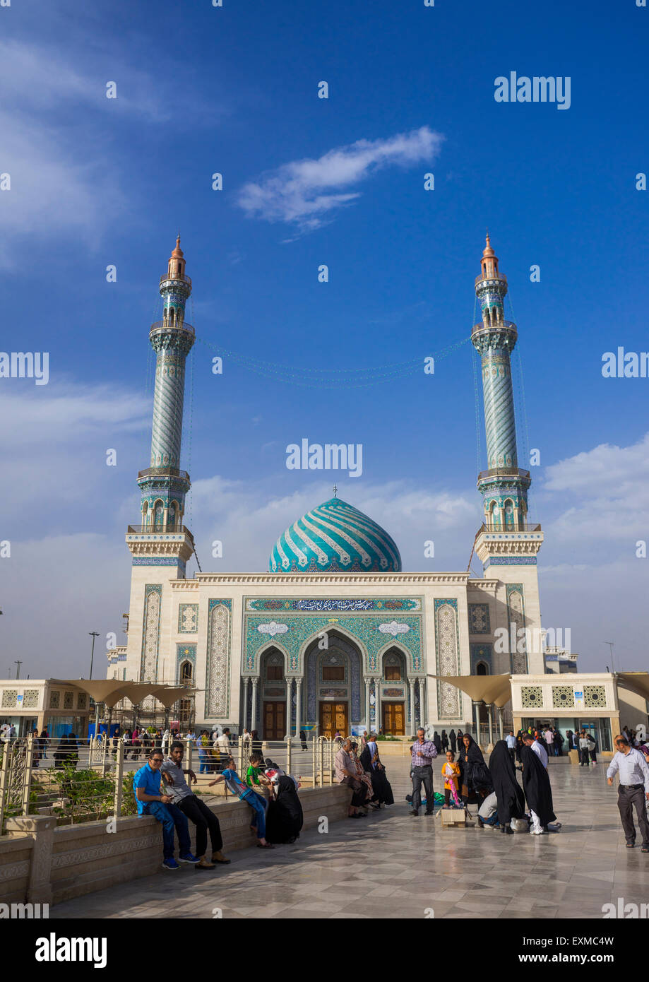 Imam Hassan Mosque, Qom Province, Qom, Iran Stock Photo - Alamy