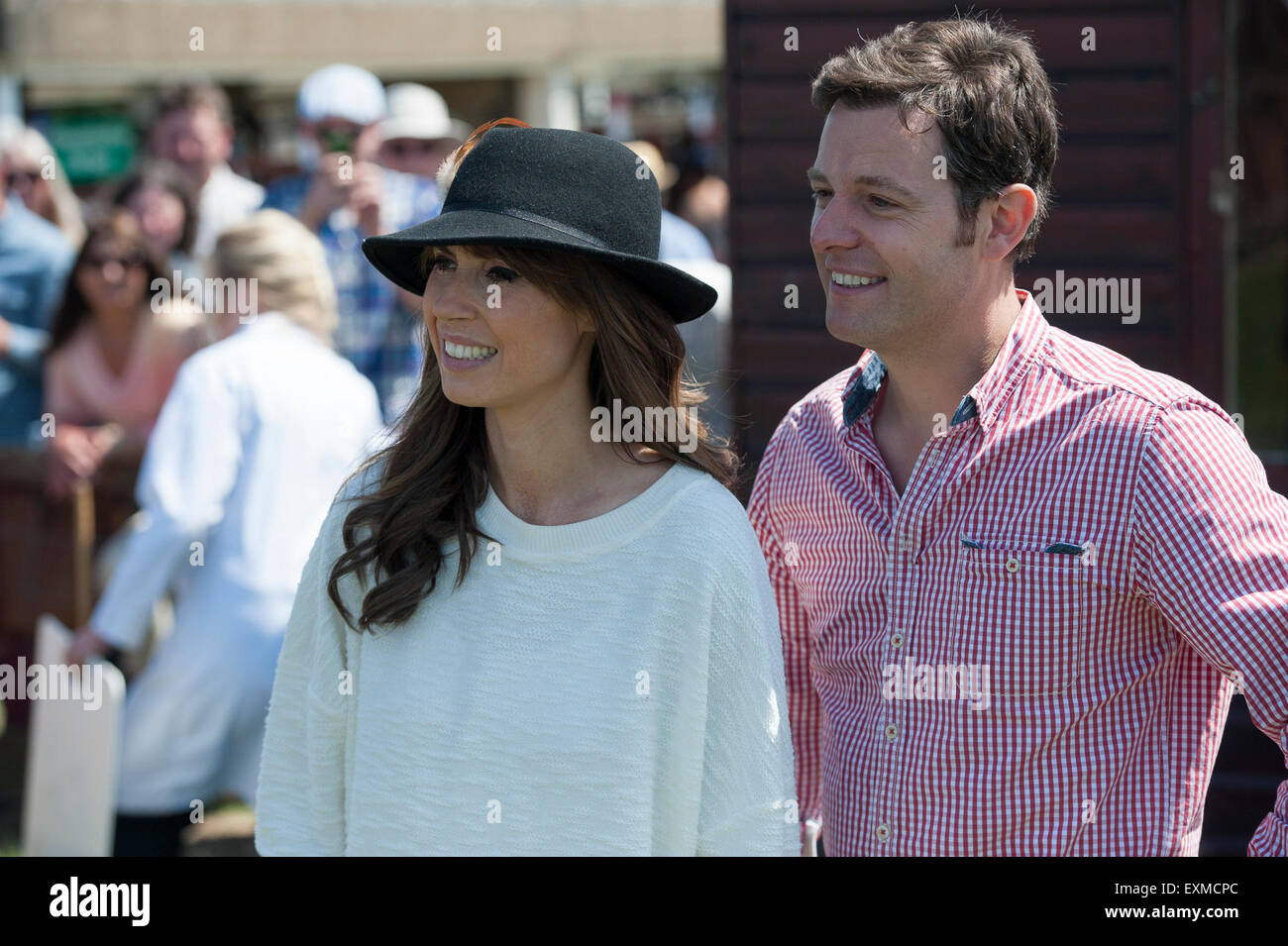 Harrogate, North Yorkshire, UK. 15th July, 2015. Matt Baker and Alex ...