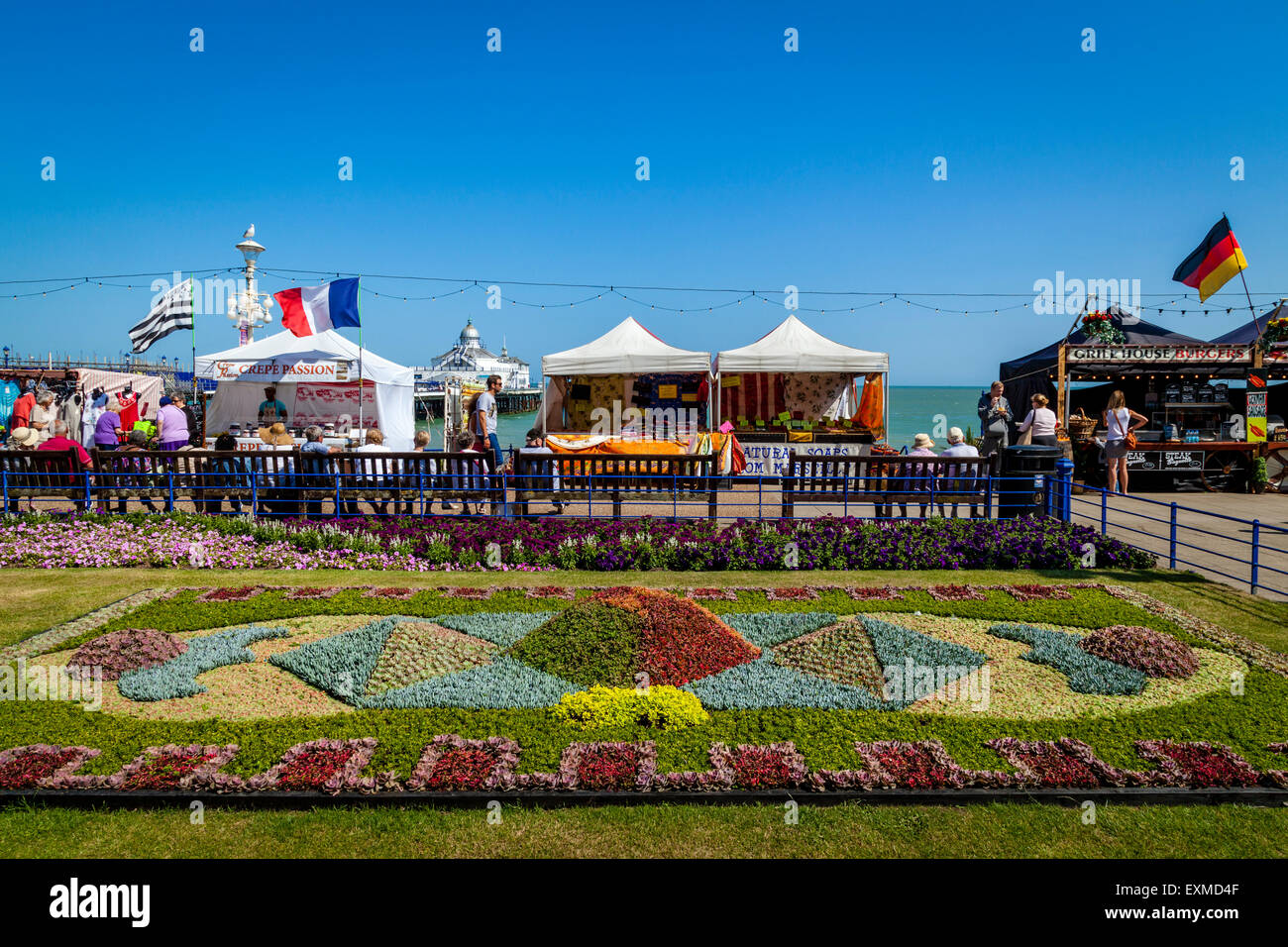 Eastbourne seafront market hi-res stock photography and images - Alamy