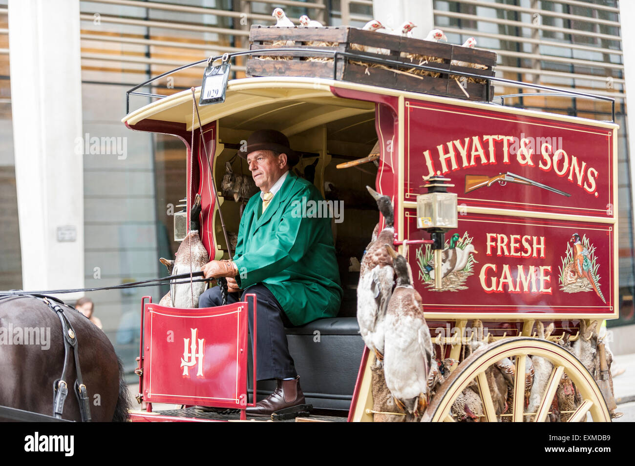 London, UK. 15 July 2015. The historic Marking of Carts, run by The ...