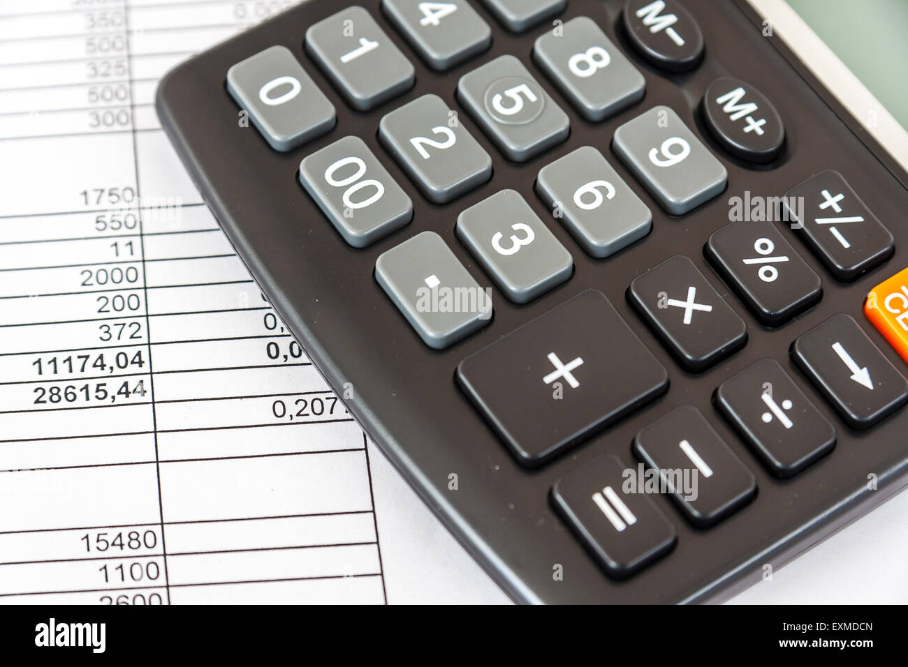 Business bank accounts calculator hi-res stock photography and images ...