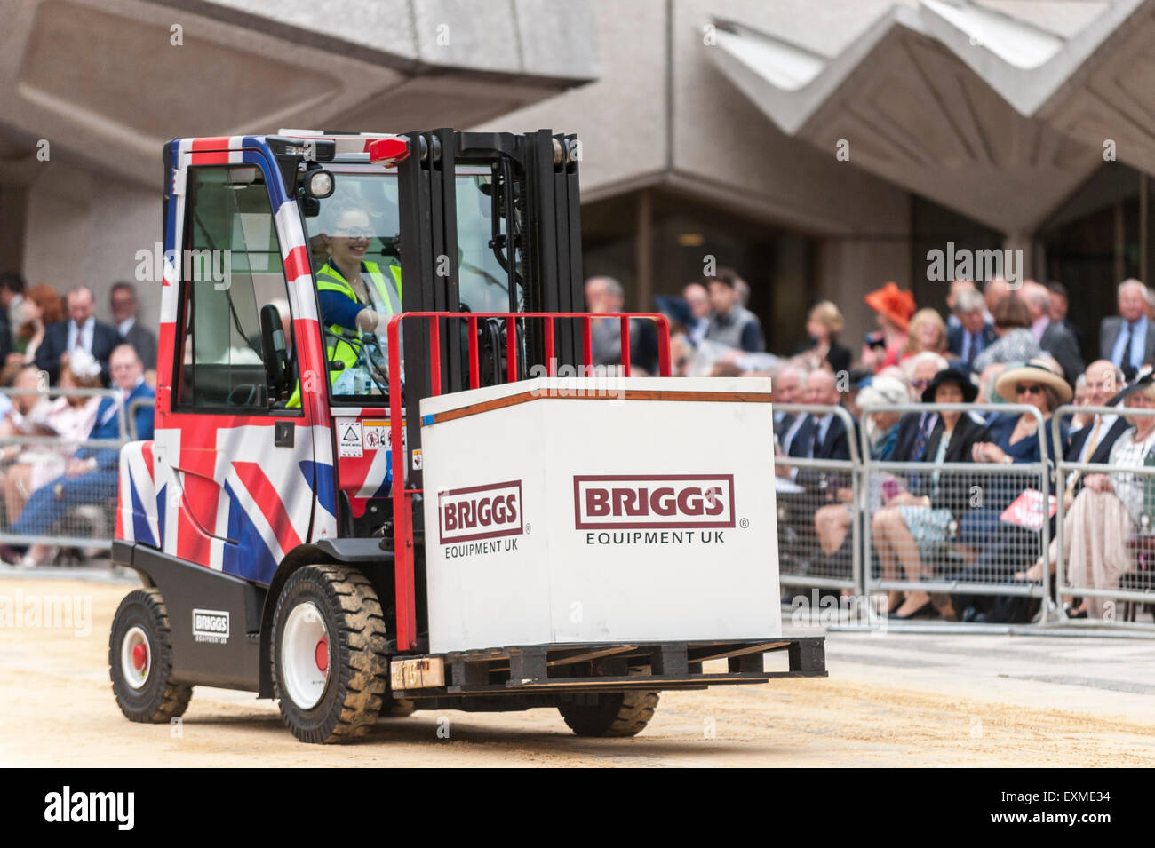 London, UK. 15 July 2015. The historic Marking of Carts, run by The ...