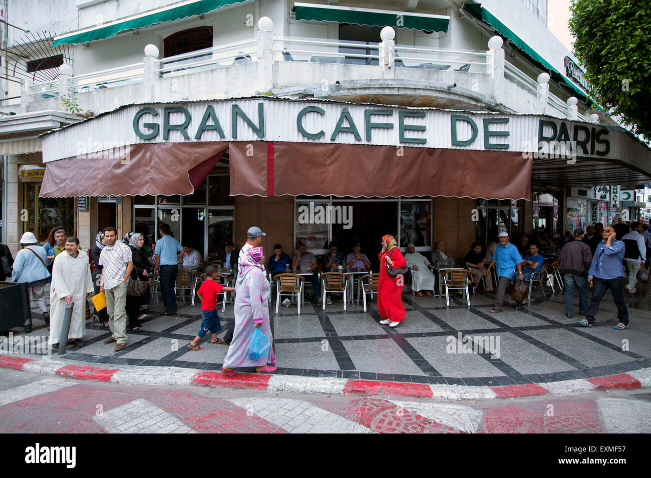 Tangier cafe paris hi-res stock photography and images - Alamy