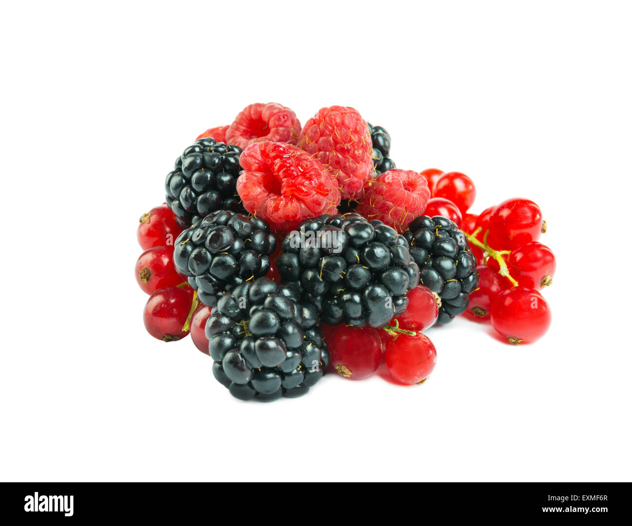 wild berries isolated on white background Stock Photo - Alamy